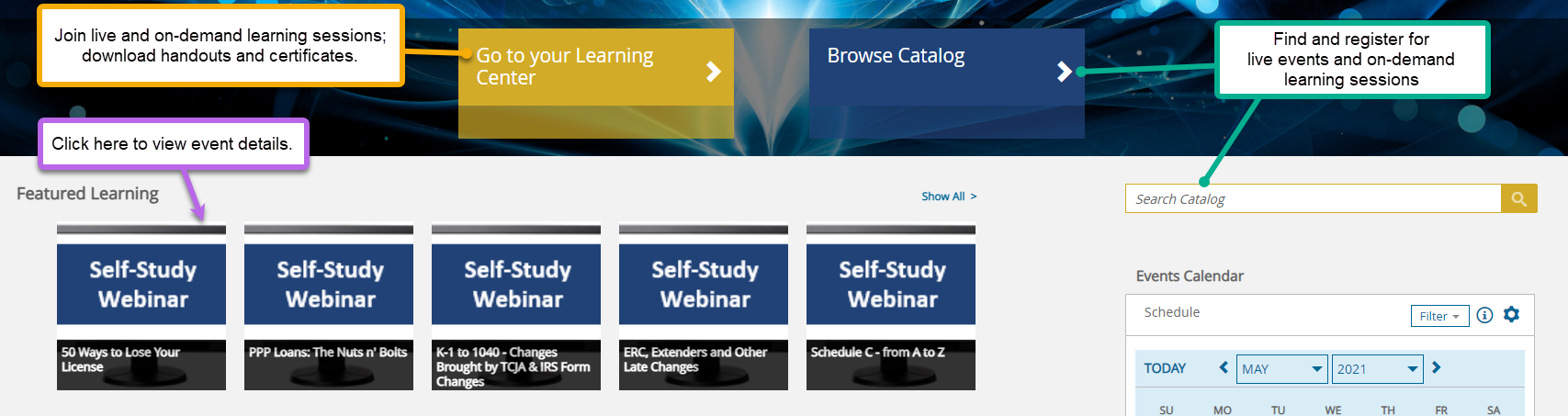 Learning Hub Entrance